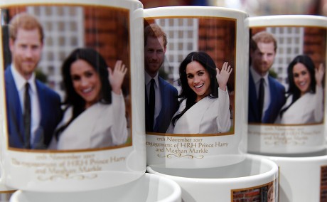 Mugs Marking Wedding Britains Prince Harry Editorial Stock Photo ...