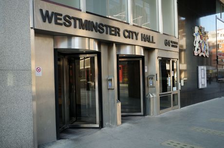 Westminster City Hall On Victoria Street Editorial Stock Photo - Stock ...