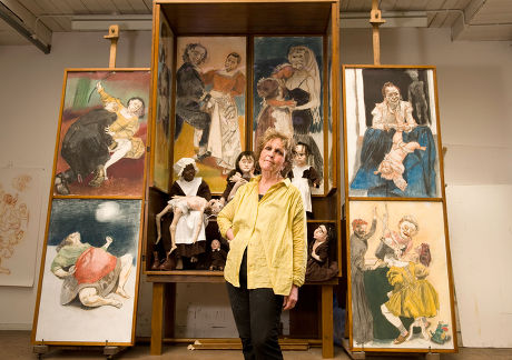 Paula Rego Pictured Her London Studio Editorial Stock Photo - Stock ...
