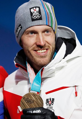 Bronze Medalist Dominik Landertinger Austria During Editorial Stock ...