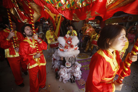 Group People Traditional Costumes Chinese Popular Editorial Stock Photo ...