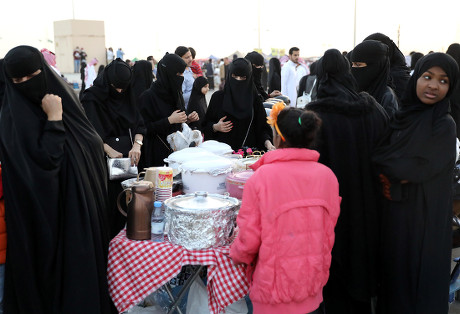 Saudi Women Buy Home Made Food Editorial Stock Photo - Stock Image ...