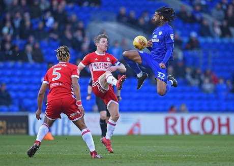 Cardiff City v Middlesbrough, Cardiff, UK - 17 Feb 2018 Stock Pictures ...