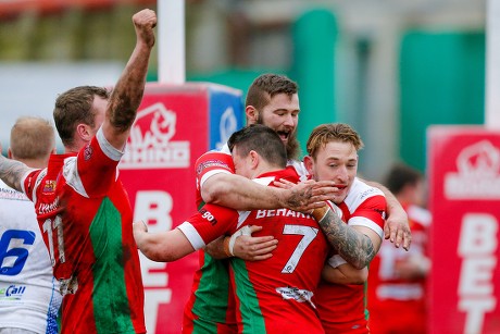 Keighley Cougars Scrum Half Matty Beharrell Editorial Stock Photo ...