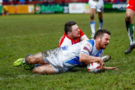 Keighley Cougars Scrum Half Matty Beharrell Editorial Stock Photo ...