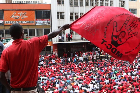 Thousands Movement Democratic Change Mdc T Editorial Stock Photo ...