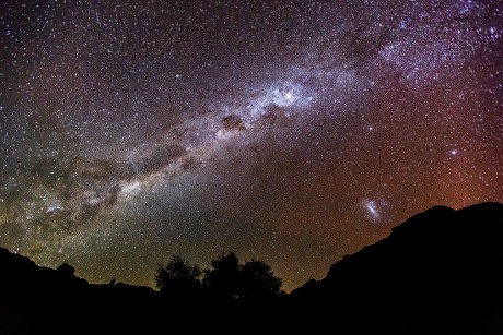Milky Way Above Fish River Canyon Editorial Stock Photo - Stock Image ...