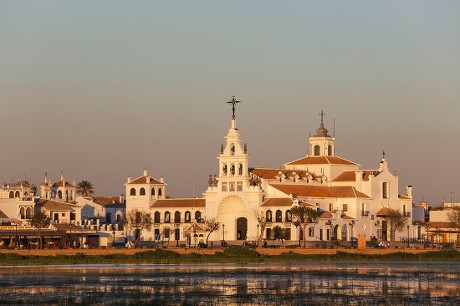 Village El Rocio Hermitage El Rocio Editorial Stock Photo - Stock Image ...