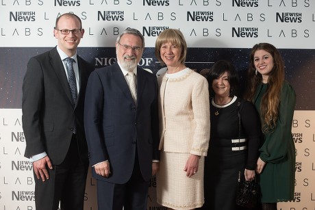 Rabbi Lord Jonathan Sacks Lady Elaine Editorial Stock Photo - Stock ...