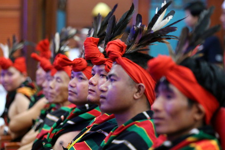 Chin Ethnic People Attend Ceremony Held Editorial Stock Photo - Stock ...