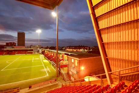 Nicknamed Railwaymen Crewe Stadium Overlooks Crewe Editorial Stock ...