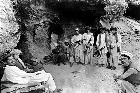 Mujaheddin Afghan Rebels Hiding Out Caves Editorial Stock Photo - Stock ...