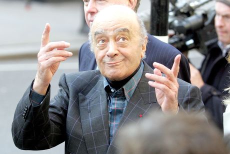 Mohammed Al Fayed Arrives High Court Editorial Stock Photo - Stock ...