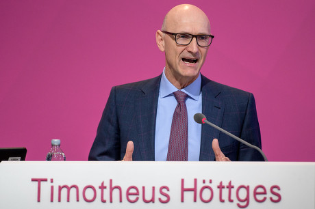 Ceo Deutsche Telekom Ag Timotheus Hoettges Editorial Stock Photo - Stock Image | Shutterstock