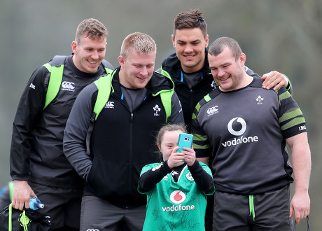 Cian Healy Ireland Fan Jennifer Malone Editorial Stock Photo - Stock ...