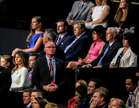 Republican National Convention, Cleveland, USA - 21 Jul 2016 Stock ...