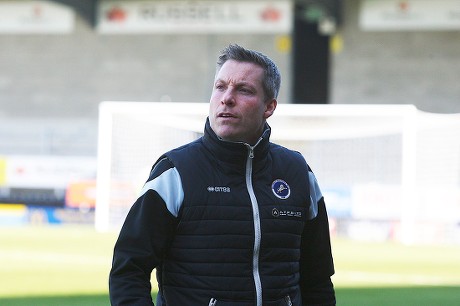 Millwall Manager Neil Harris Arrives Pirelli Editorial Stock Photo ...