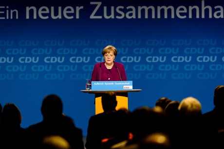 CDU conference, Berlin, Germany - 26 Feb 2018 Stock Pictures, Editorial ...