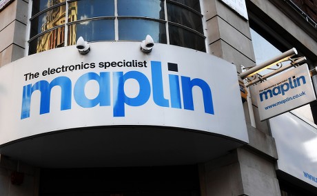 Logo On Maplin Store London Britain Editorial Stock Photo - Stock Image ...