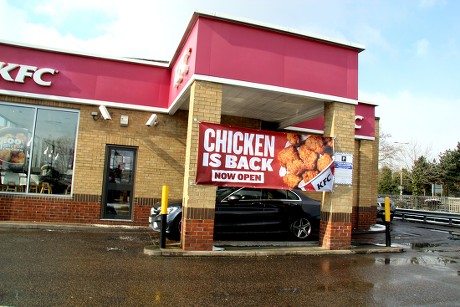 Large Colourful Posters Proclaim That Chicken Editorial Stock Photo ...