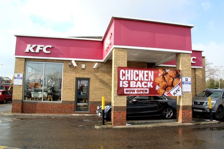 Large Colourful Posters Proclaim That Chicken Editorial Stock Photo ...