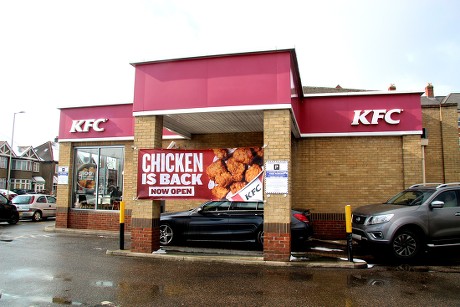 Large Colourful Posters Proclaim That Chicken Editorial Stock Photo ...