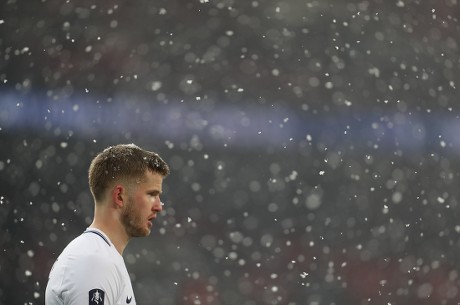 Eric Dier Tottenham Hotspur Stands Snow Redakčních stock fotografií ...