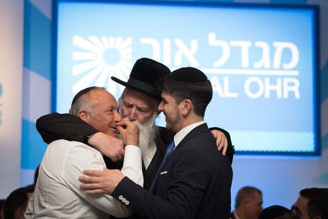 Joey Esfandi Rabbi Yitzchak Dovid Grossman Editorial Stock Photo ...