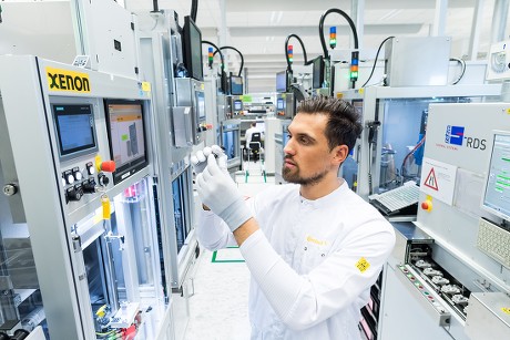 Surround View Camera Lenses Inspected Assembly Editorial Stock Photo ...