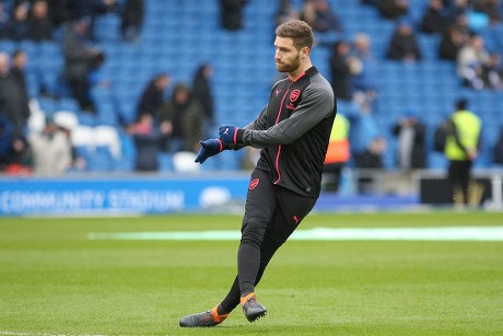Arsenal Defender Shkodran Mustafi 20 Warm Editorial Stock Photo - Stock ...