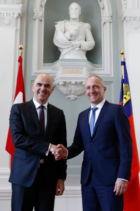 Liechtenstein's Prime Minister in Switzerland, Vaduz - 05 Mar 2018 ...