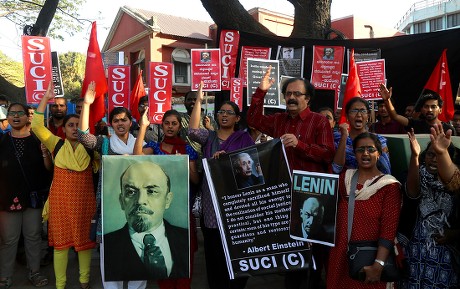 Members Socialist Unity Centre India Communist Editorial Stock Photo ...