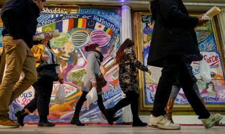 Brussels Matonge Quarter, Belgium - 06 Mar 2018 Stock Pictures ...