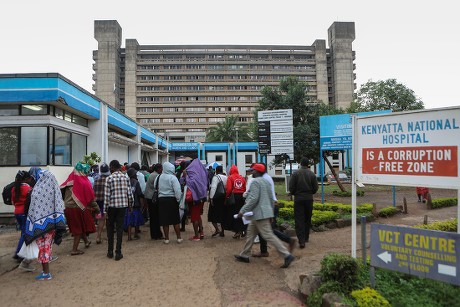 Patients Visitors Walk Around Kenyatta National Editorial Stock Photo ...