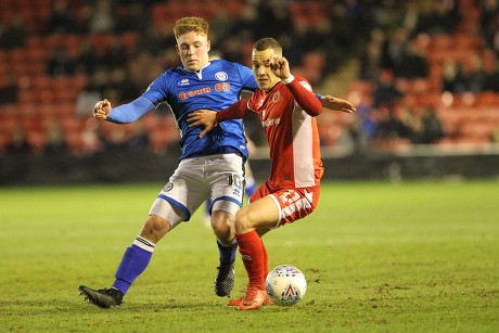 Callum Camps Challenges During Efl Sky Editorial Stock Photo - Stock ...
