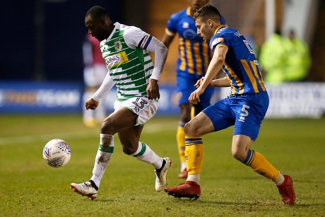 Yeovil Player Jared Bird Goes Toe Editorial Stock Photo - Stock Image ...