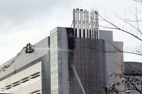 Fire Has Broken Out University Hospital Editorial Stock Photo - Stock ...