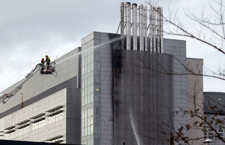 Fire Has Broken Out University Hospital Editorial Stock Photo - Stock ...