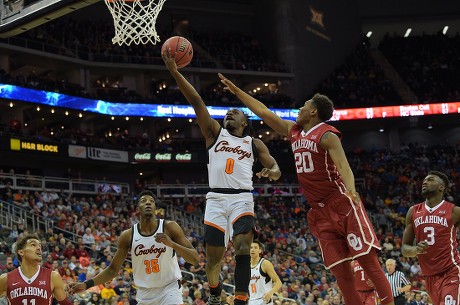 NCAA Basketball Oklahoma vs Oklahoma State, Kansas City, USA - 07 Mar ...