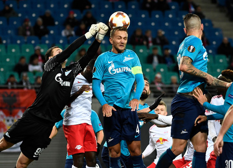 Zenits Goalkeeper Andrey Lunev L Reacts Editorial Stock Photo - Stock ...
