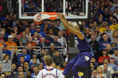 Kansas State Wildcats Forward Xavier Sneed Editorial Stock Photo ...
