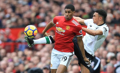 Marcus Rashford Manchester United Battles Trent Editorial Stock Photo ...