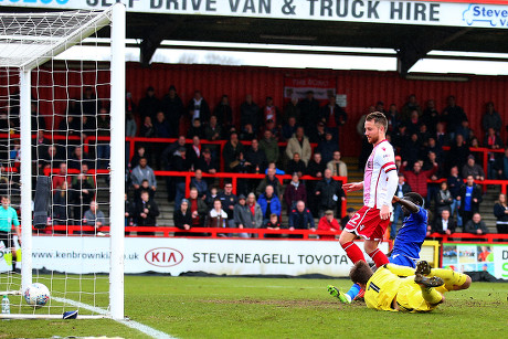 Luke Amos Stevenage During Stevenage Vs Editorial Stock Photo - Stock ...