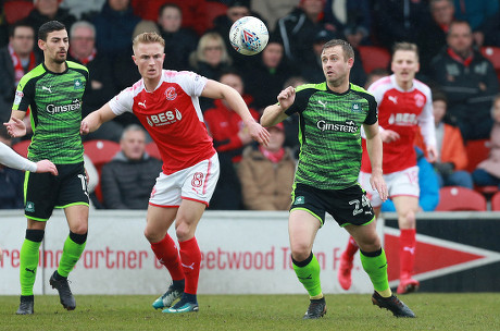 David Fox Plymouth Argyle Challenges Ball Editorial Stock Photo - Stock ...