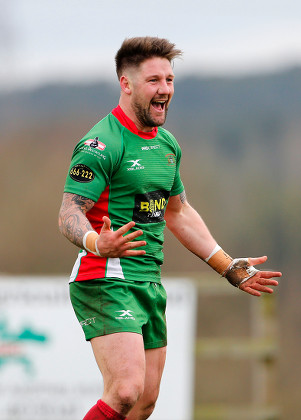 Matt Shepherd Plymouth Albion Scores Opening Editorial Stock Photo ...