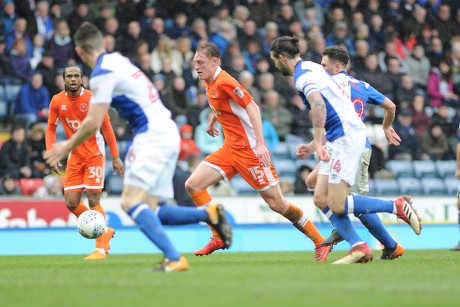 Blackpool Midfielder Sean Longstaff 15 Shoots Editorial Stock Photo ...