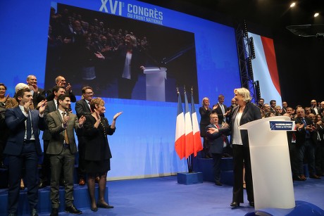 French Farright Party Front National President Editorial Stock Photo ...