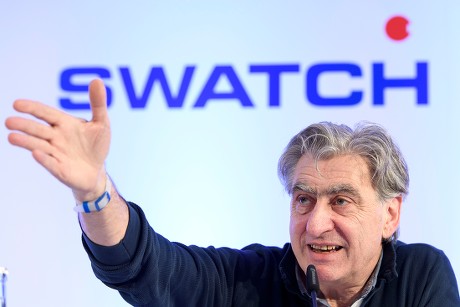 Logo Swatch Group Pictured On Screen Editorial Stock Photo - Stock ...