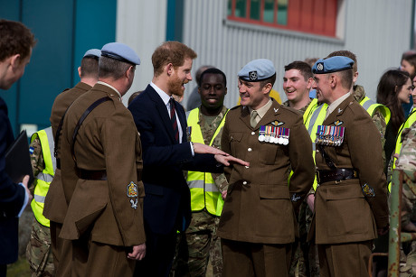 Prince Harry Army Air Corps Pilots Editorial Stock Photo - Stock Image ...