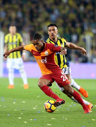 Fenerbahces Nabil Dirar R Action Against Editorial Stock Photo - Stock ...